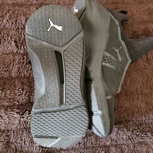 Puma | Shoes | Puma Black High Tongue None Lace Slip In Sneaker | Poshmark